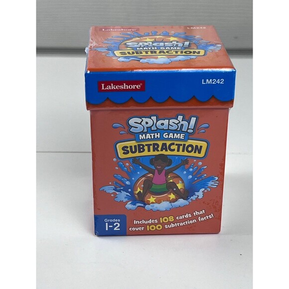 Lakeshore | Toys | Lakeshore Splash Math Game Subtraction Game | Poshmark